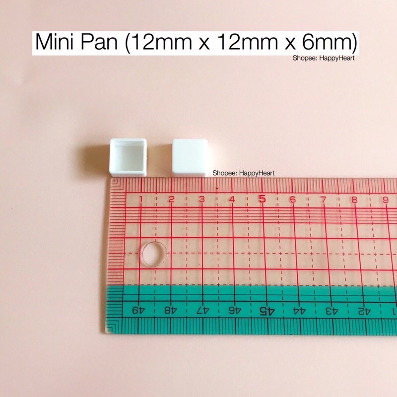 Jual Empty minipan halfpan fullpan kotak melukis watercolor case Tempat ...