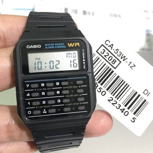 Jual Jam tangan casio data bank calculator | Shopee Indonesia