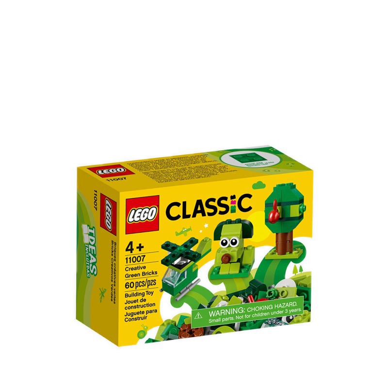 Jual LEGO CLASSIC Creative Green Bricks - 11007 | Shopee Indonesia