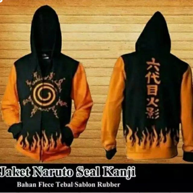 Jual Jaket Kyubi Seal Naruto Segel | Shopee Indonesia