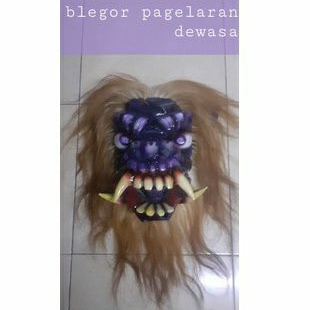 Jual TOPENG BLEGOR UKURAN DAN BAHAN STANDAR PAGELARAN/PENTAS KWALITAS ...