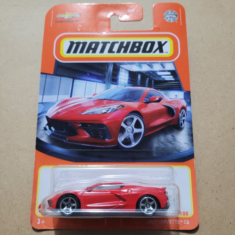 Jual MATCHBOX 2020 CORVETTE C8 / CHEVROLET [ RED ] | Shopee Indonesia