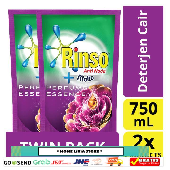 Jual Rinso Molto Anti-Noda Deterjen Cair - Perfume Essence Twin Pack ...