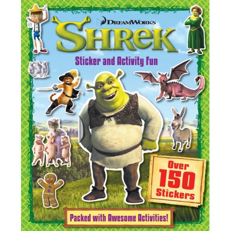 Jual Shrek Sticker Book: Shrek Sticker & Activity | Shopee Indonesia