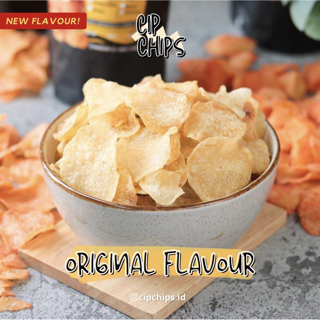 Jual CIPCHIPS SNACK CEMILAN VIRAL CHIPS KERIPIK KENTANG ASLI RASA ...