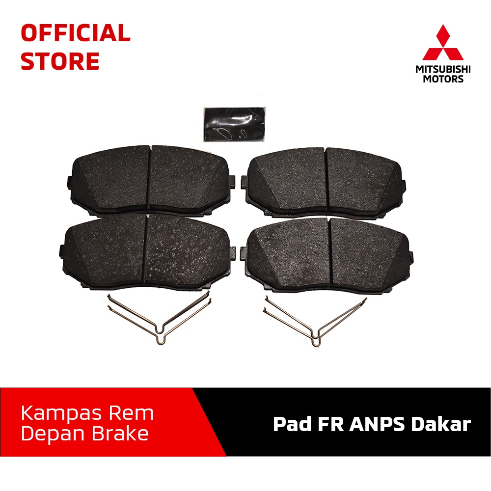 Jual Mitsubishi Motors Kampas Rem Depan Brake Pad FR ANPS Dakar [4605B541] | Shopee Indonesia