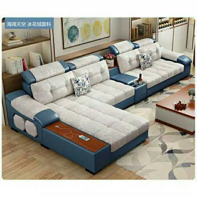 Jual Sofa Custom Letter L Console Box Custom Warna Ukuran dan Bahan ...