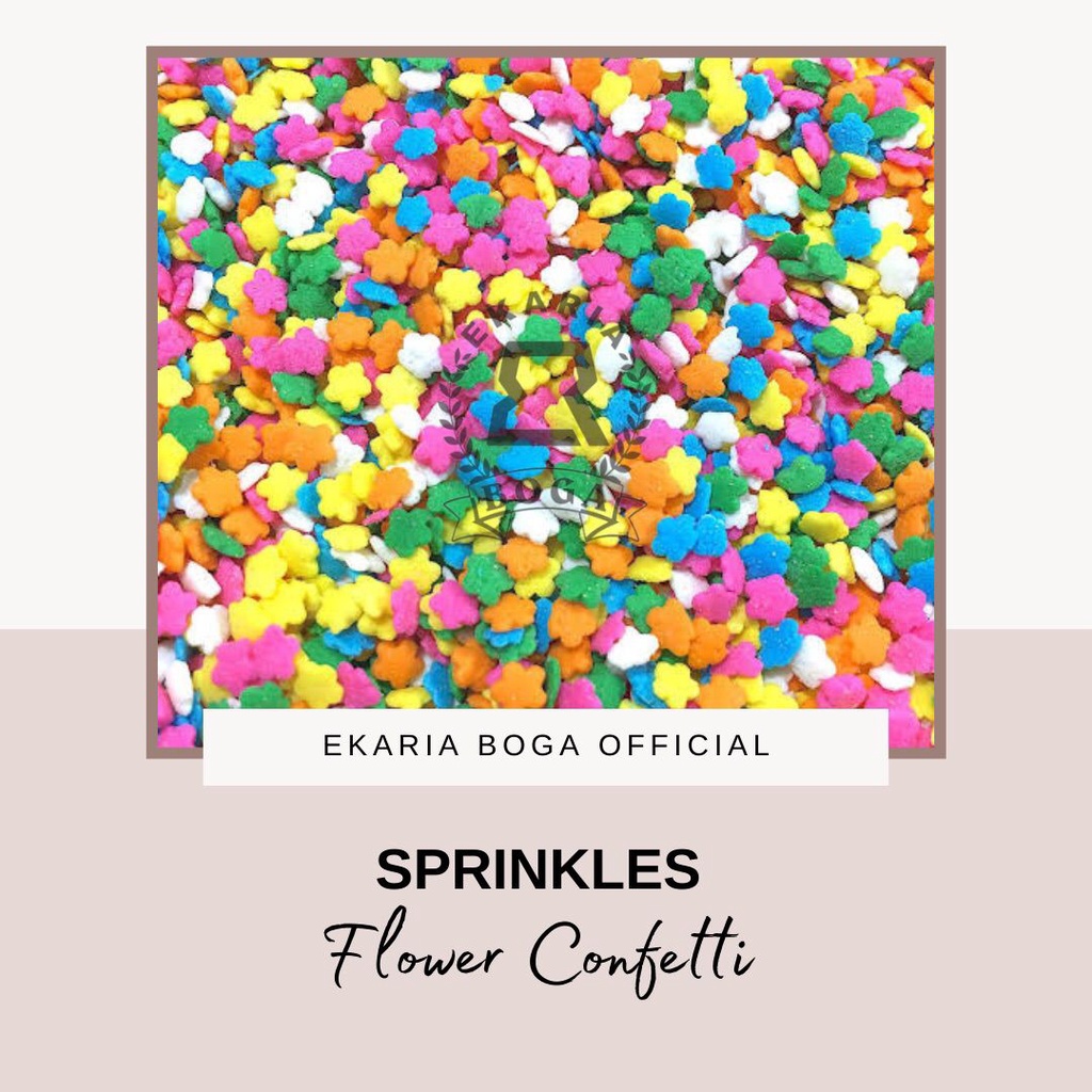Jual RAINBOW CONFETTI SPRINKLE/ SPIKEL RAINBOW CONVERTY | Shopee Indonesia