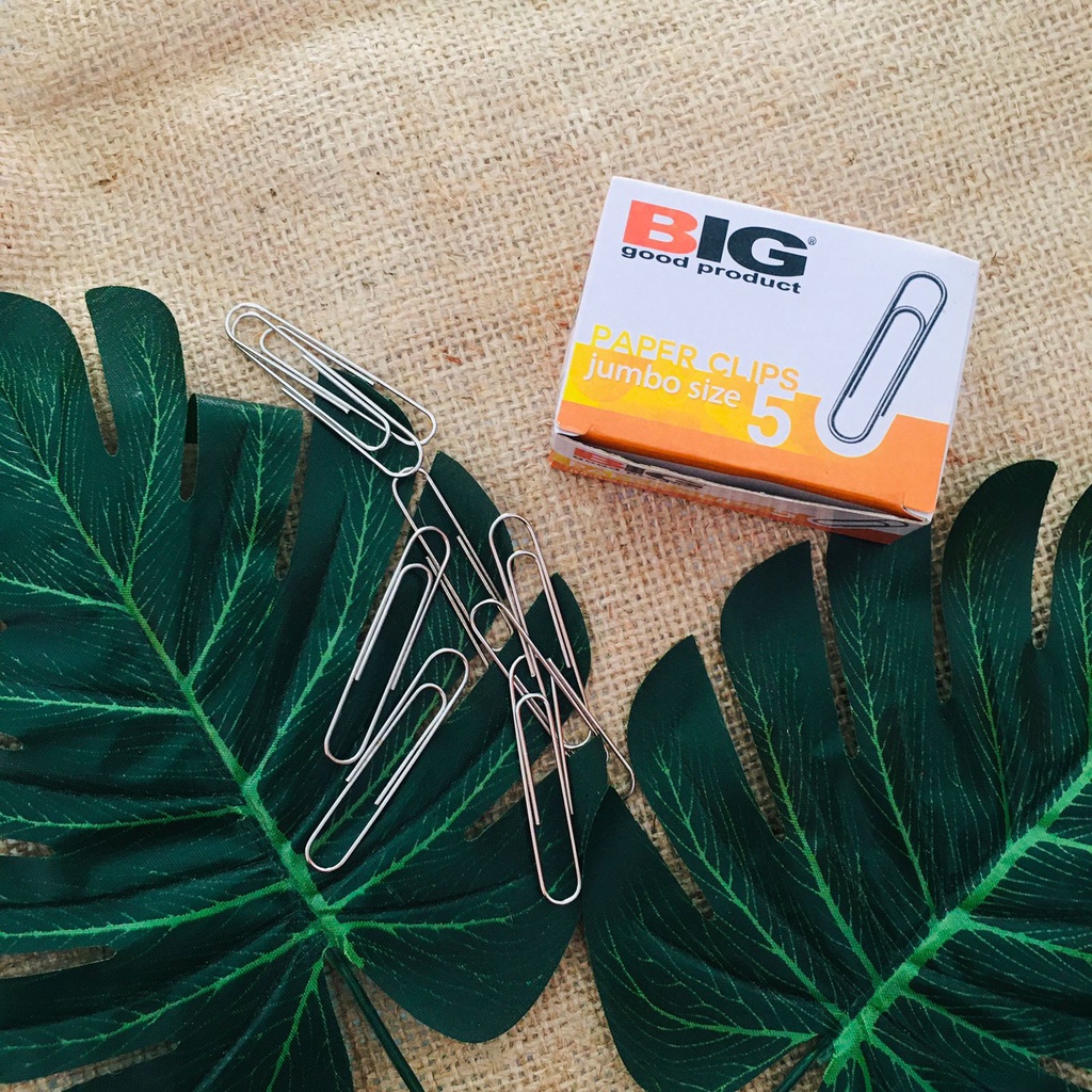 Jual Jumbo Clip No 5 / Klip Penjepit Kertas Besar No.5 per Box 50mm ...