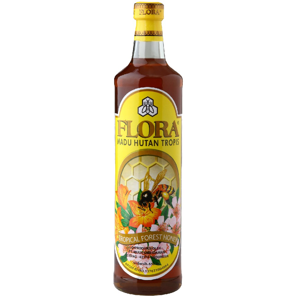 Jual Flora Tropis 650 ml Madu Murni Asli Hutan Tropis | Shopee Indonesia