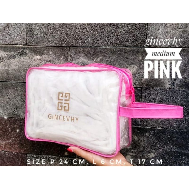 Jual POUCH MIKA BENING TALI SAMPING /POUCH MEDIUM LOKAL | Shopee Indonesia