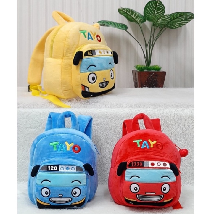 Jual Tas Ransel Tayo Karakter Mobil 2rest m Backpack Anak Sekolah Paud ...