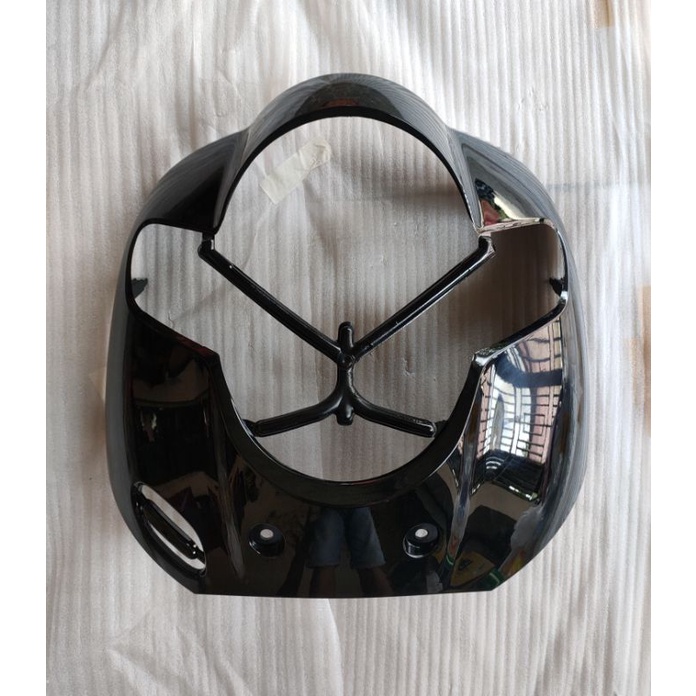 Jual cover front tameng panel depan scoopy esp new k93 hitam | Shopee ...
