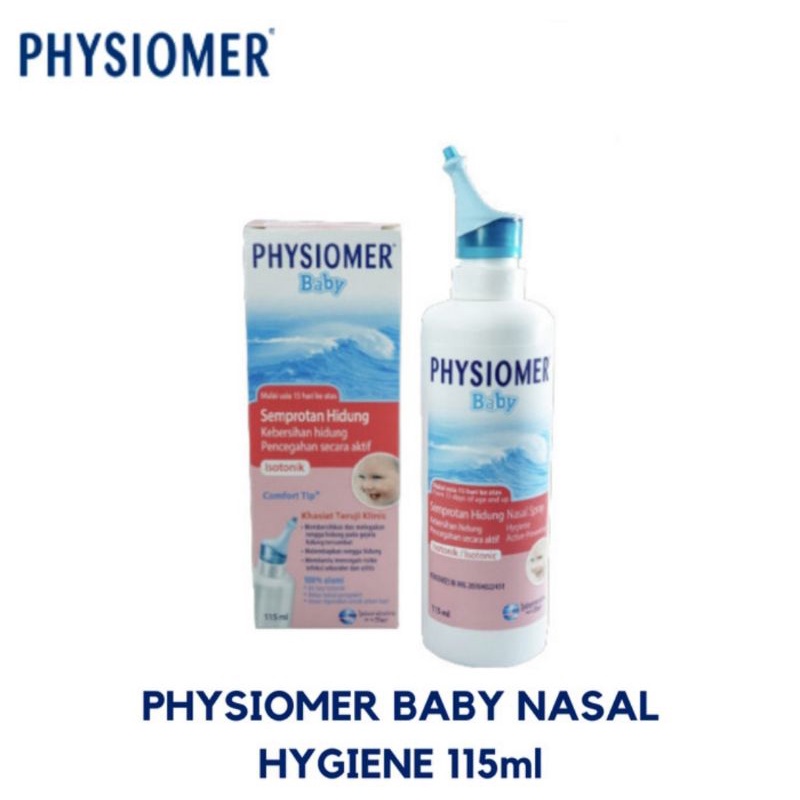 Jual PHYSIOMER Baby Nasal Spray Hygiene Active (semprot hidung) 115ml ...