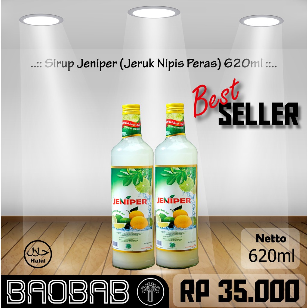 Jual Sirup Jeniper 620 ml | Jeruk Nipis Peras Asli Kaya Vitamin C Alami ...