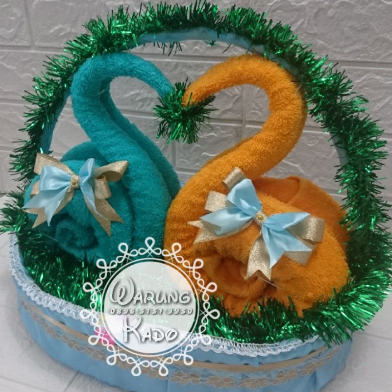 Jual PARSEL HANDUK HANTARAN PERNIKAHAN HANDUK COUPLE | Shopee Indonesia