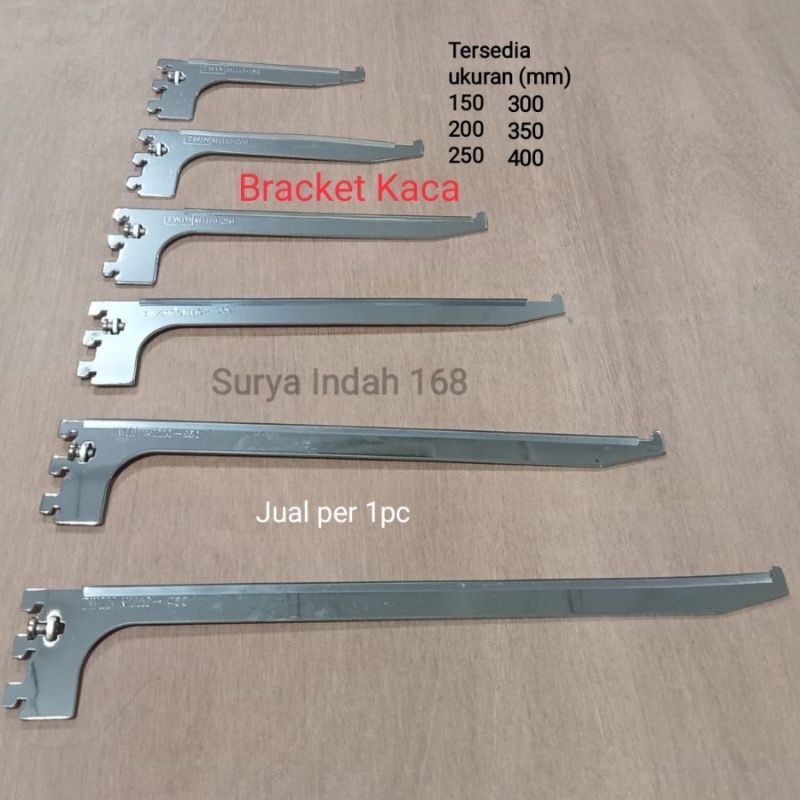 Jual Bracket Kaca ambalan kaca gantung | Shopee Indonesia