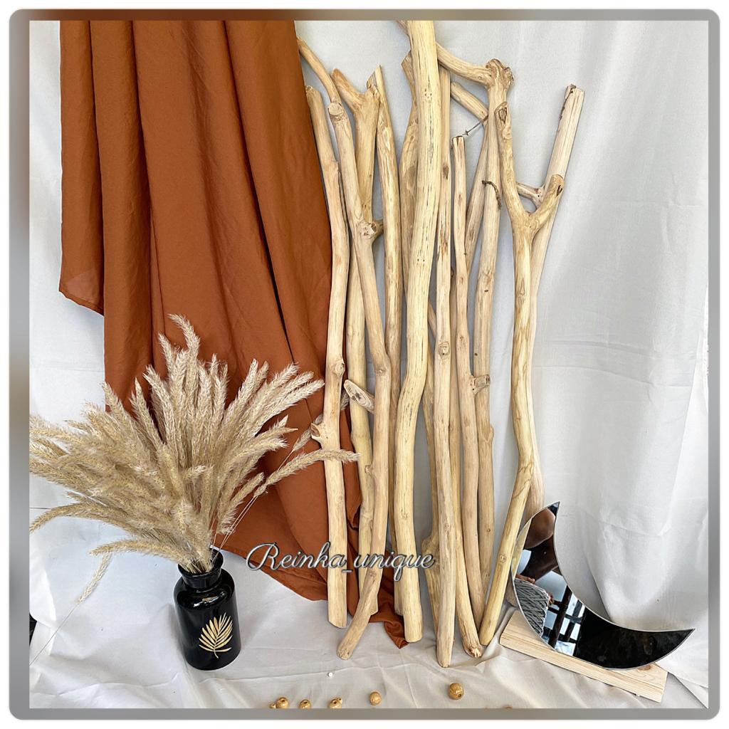 Jual kayu ranting jati macrame makrame ukuran 1 meter 2meter | Shopee ...