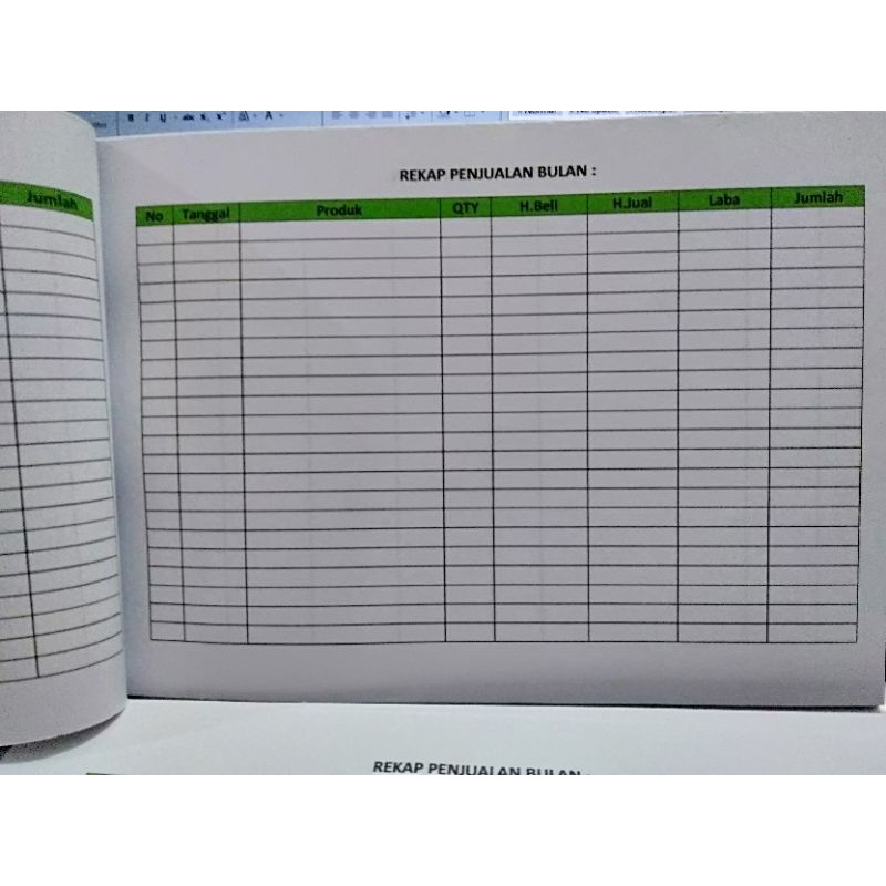 Jual BUKU REKAP CATATAN/LIST ORDER ,PENJUALAN,PEMBELIAN,PENGHASILAN ...