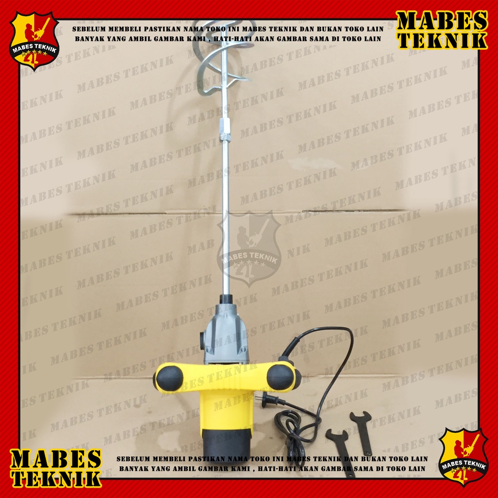 Jual MESIN PENGADUK CAT DAN SEMEN STANLEY SDR 1400 / MUD MIXER SDR1400 ...