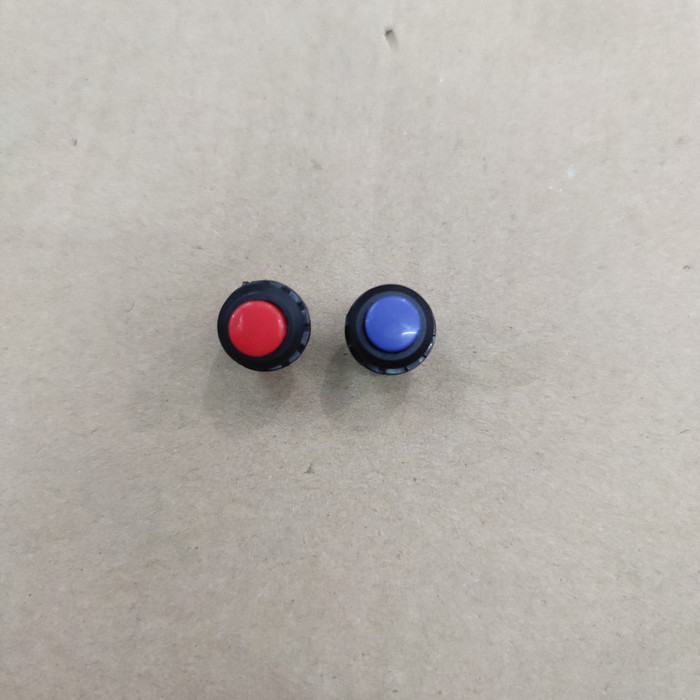 Jual Switch push on off bulat / Saklar on off bulat / Push button bulat ...