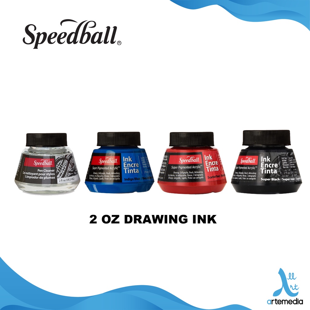 Jual Speedball Super Pigmented Acrylic Calligraphy Ink | Shopee Indonesia