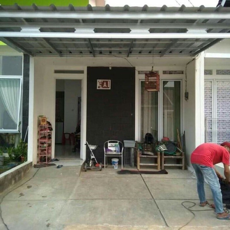 Jual KANOPI BAJARINGAN(Rangka dan reng single,tiang double) | Shopee ...