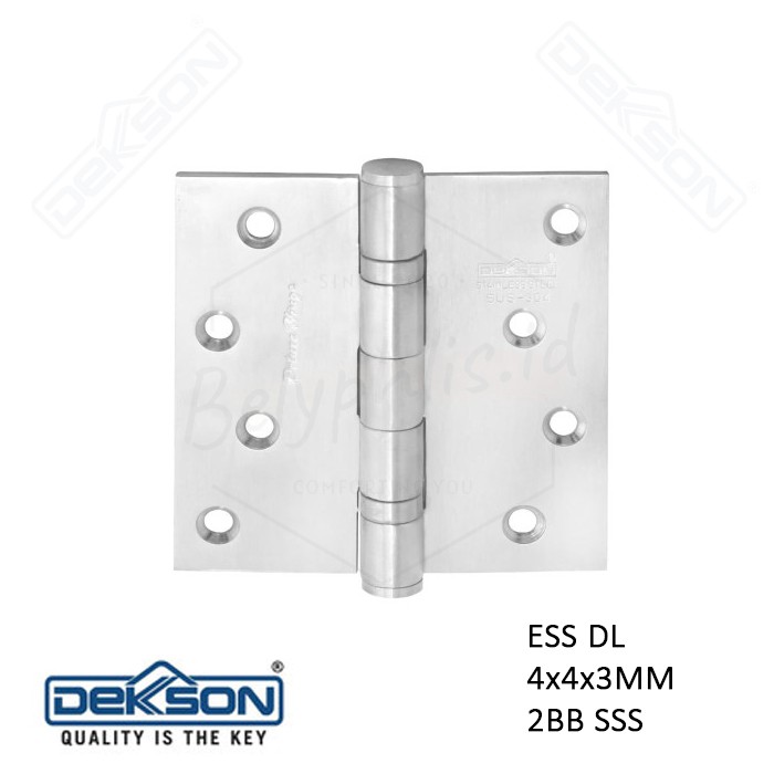 Jual ESS DL 4X4X3MM 2BB SSS | Engsel Dekkson | Stainless Steel (SUS-304 ...