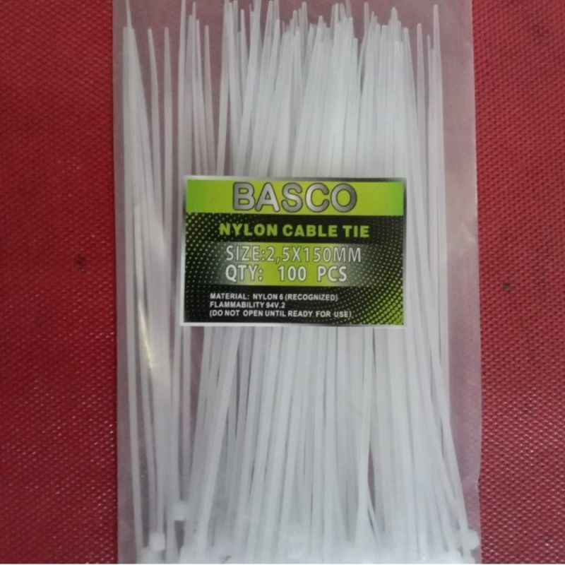 Jual kabel tis 15cm,nylon cable tie 15cm,kabel ties 15cm | Shopee Indonesia