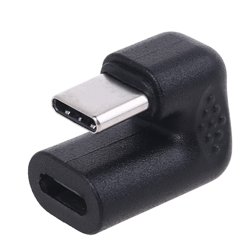 Jual 180 Degree USB 3.1 Type C Male to Female Up & Down Angled ...