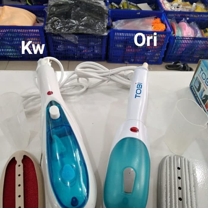 Jual qy134 Setrika Tobi Original (Tobi Travel Steamer) | Shopee Indonesia