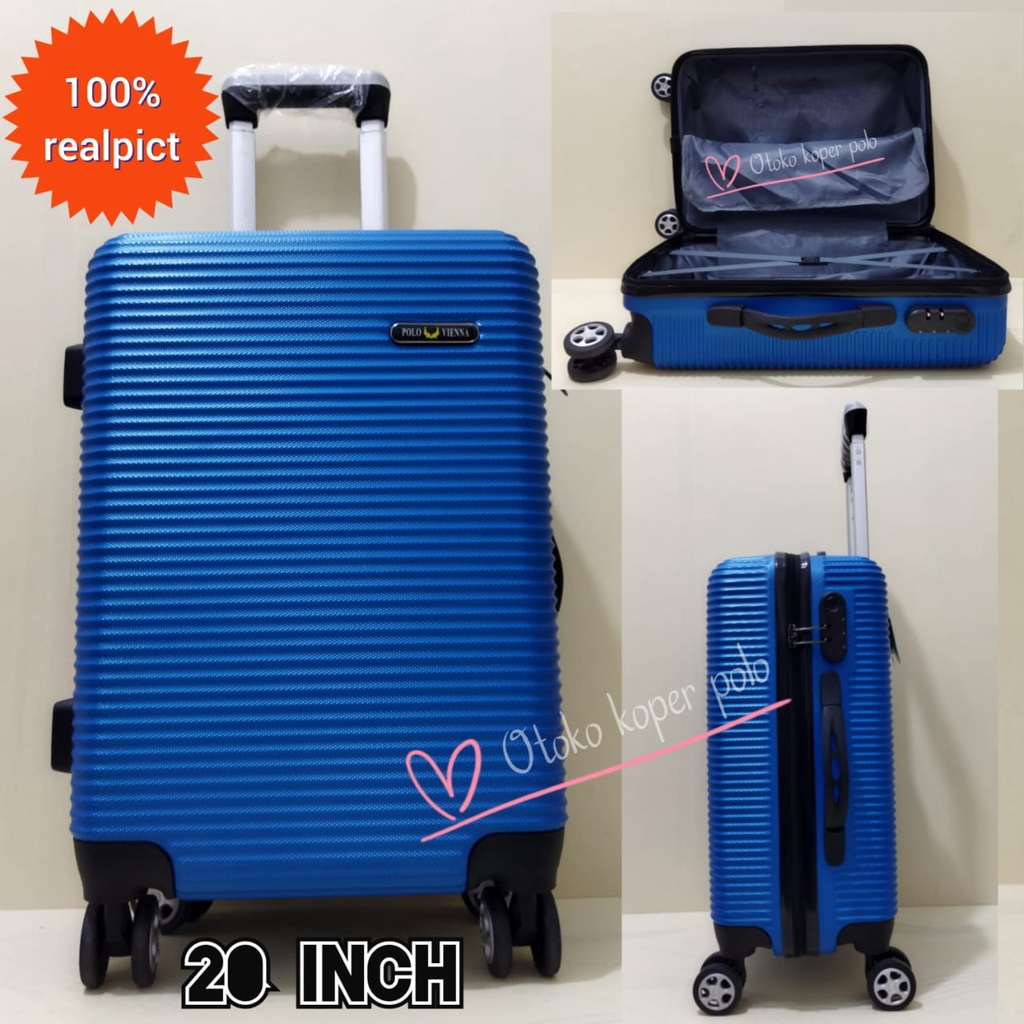 Jual KOPER 20 INCH POLO UKURAN KABIN KOPER HARDCASE KOPER MURAH 100RB ...