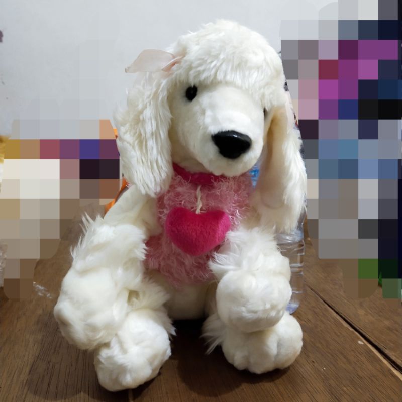 Jual BONEKA ANJING KLG HATI ( VALENTINE) | Shopee Indonesia