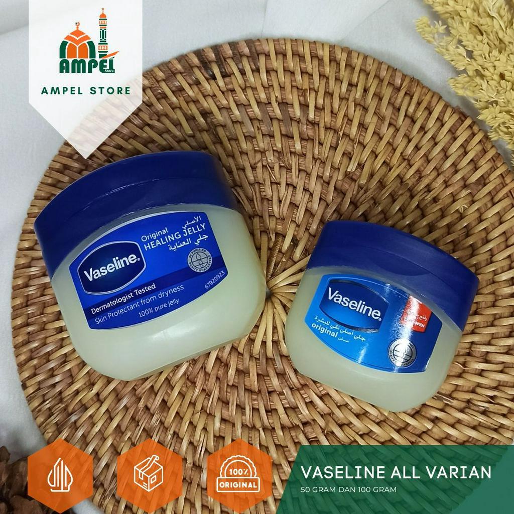 Jual Vaseline Asli Arab 50ml & 100ml Krim Pelembab & Pelindung dari UV ...