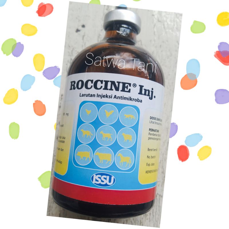 Jual Roccine Inj. 100 ml (seperti Roxine) | Shopee Indonesia