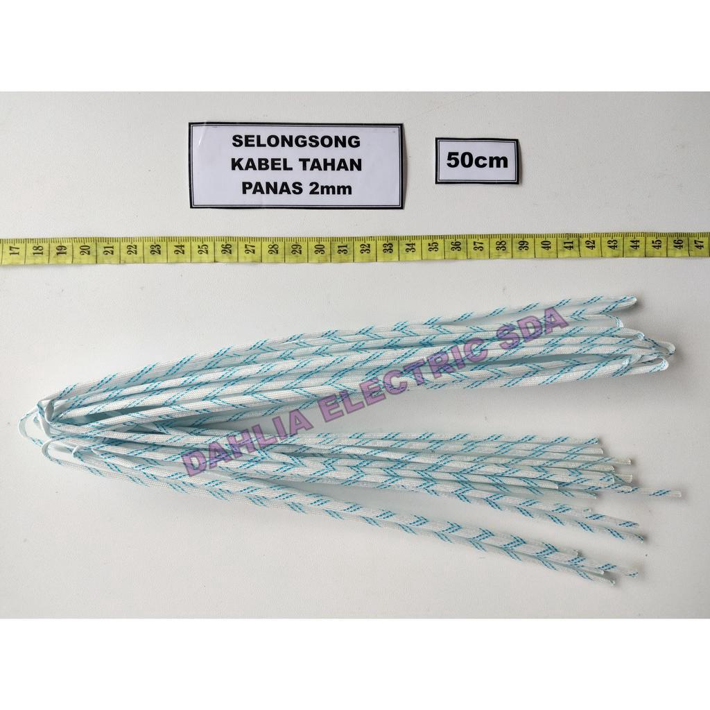 Jual SELONGSONG KABEL TAHAN PANAS 2MM (50CM) | Shopee Indonesia
