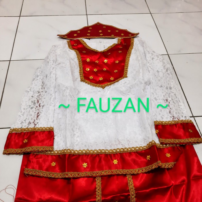 Jual Baju adat maluku TK ambon S pakaian maluku - MERAH S CEWE | Shopee ...