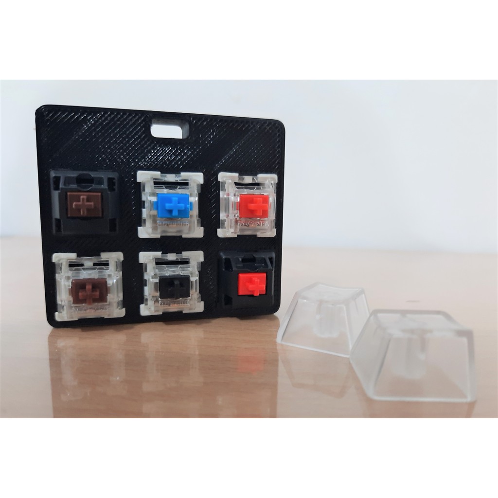 Jual Mechanical Switch Tester Kit Keychain 6 Buttons (Cocok untuk ...