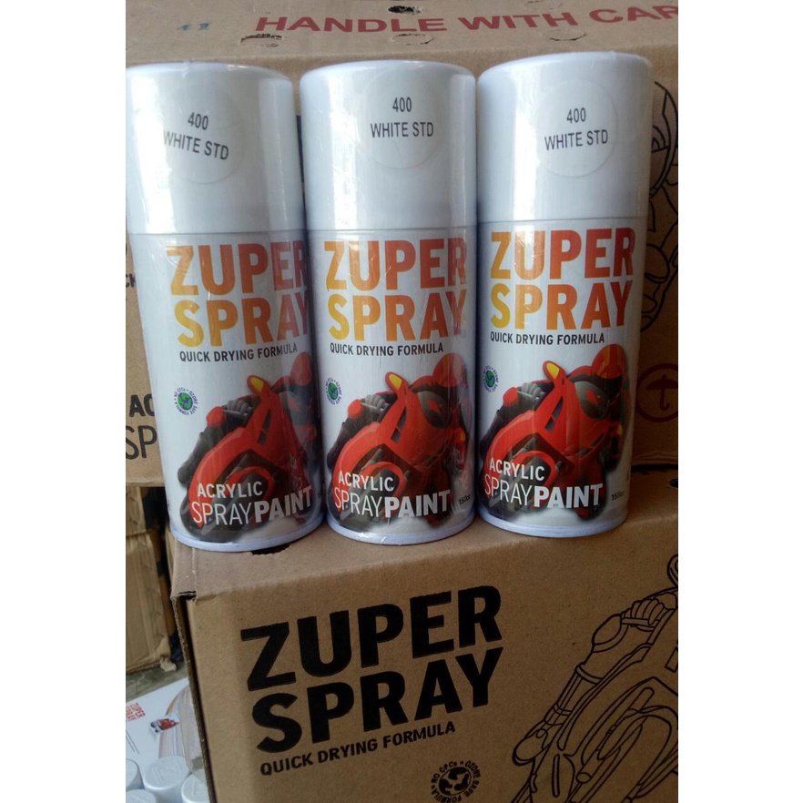 Jual pilok pilox zuper white STD 400 150cc zuper spray white std p400 ...