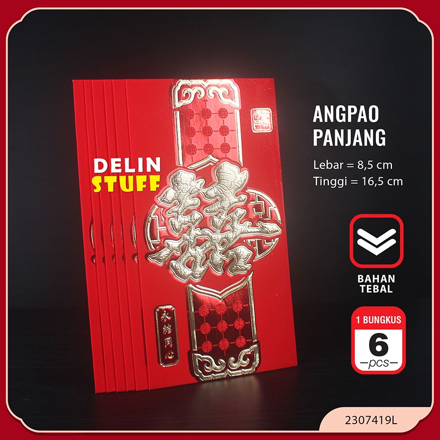 Jual Angpao Shuang Xi Panjang Pernikahan Tebal / Angpau Pernikahan ...