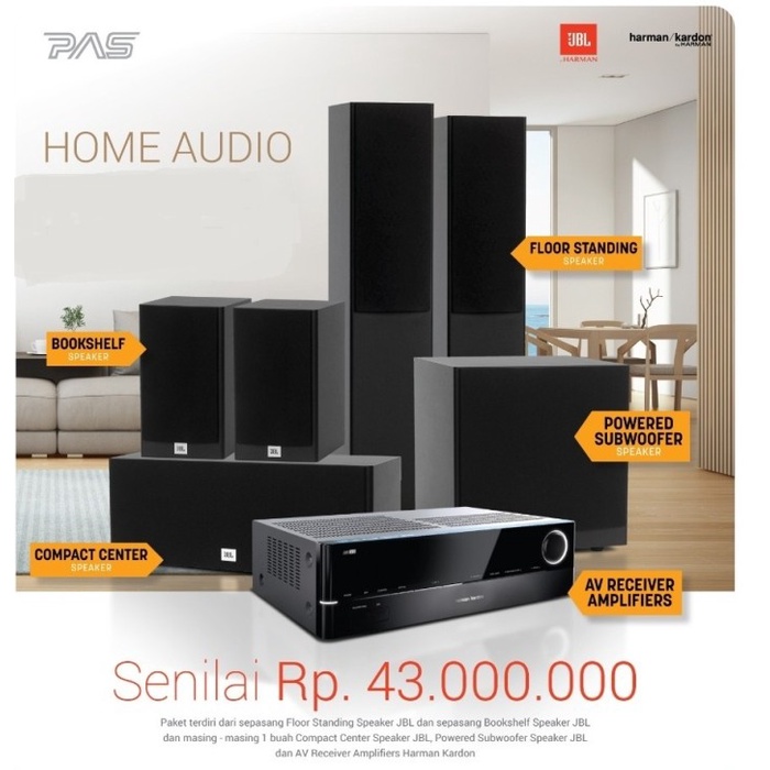 Jual JBL HOME THEATER PACKAGE | Shopee Indonesia