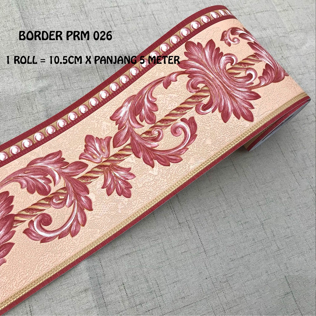 Jual [DBEST] DEKORASI DINDING WALLPAPER BORDER STICKER PREMIUM 026 ...