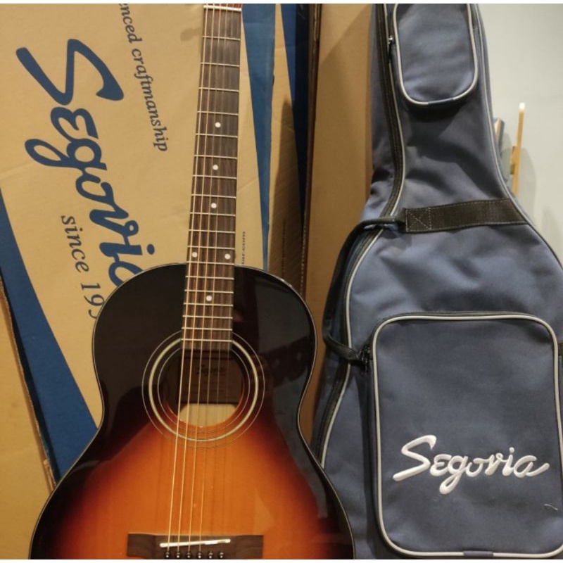 Jual Segovia BF10G-TS Akustik Electrik Gitar 3/4 | Shopee Indonesia