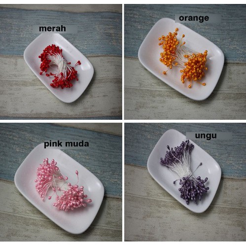 Jual Putik Bunga / Putik Sari (1 ikat isi 80 tangkai) | Shopee Indonesia