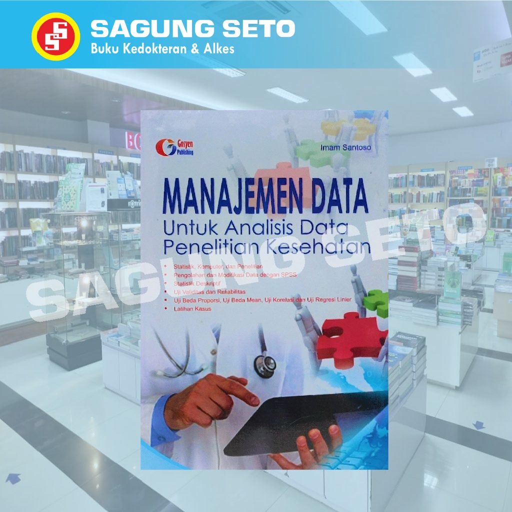 Jual BUKU MANAJEMEN DATA UNTUK ANALISIS DATA PENELITIAN IMAM SANTOSO | Shopee Indonesia