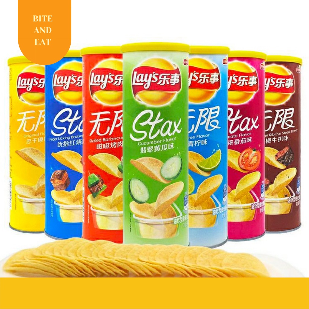 Jual Lays kaleng / Lays impor / Snack impor - 5 Rasa | Shopee Indonesia