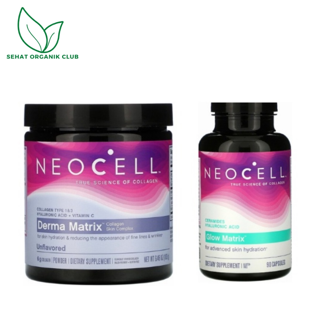 Jual Neocell Derma Matrix Collagen Skin Complex 183 g ; Neocell Glow ...
