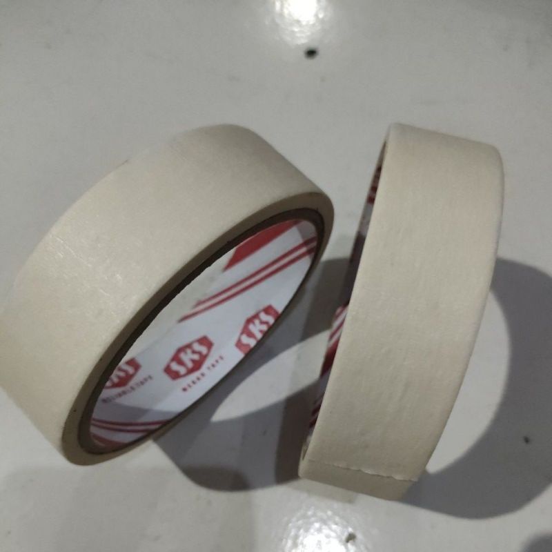 Jual Lakban kertas 1 inch isolasi kertas variasi list cat | Shopee ...