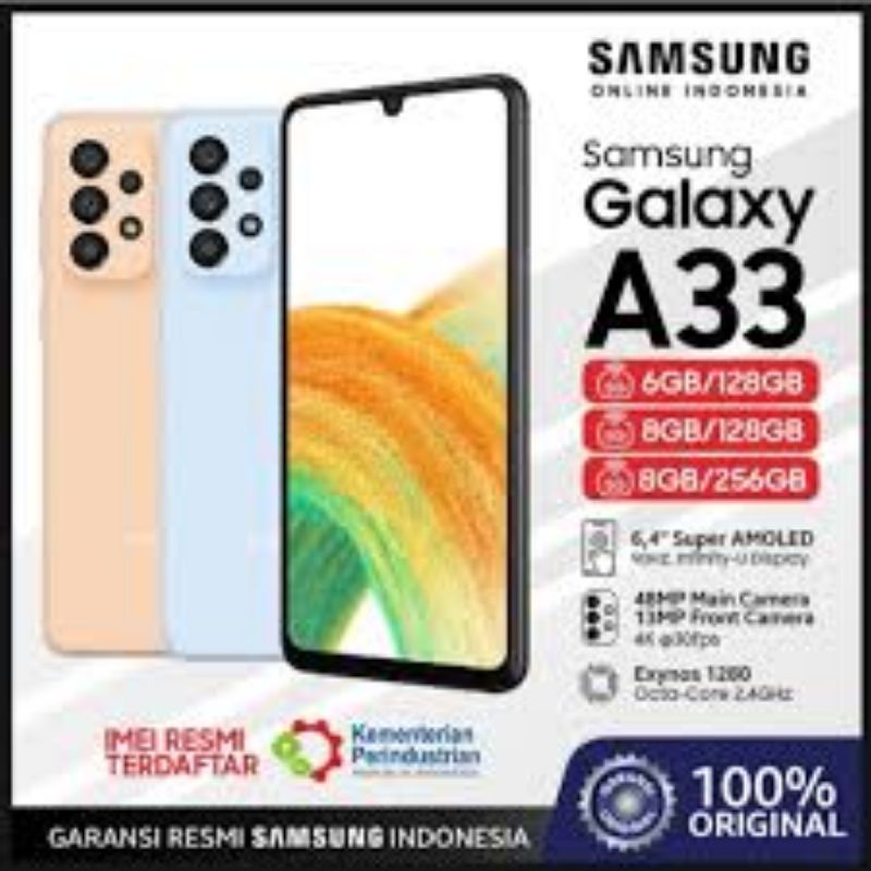 Jual Samsung Galaxy A33 Ram 6/128 5G | Shopee Indonesia