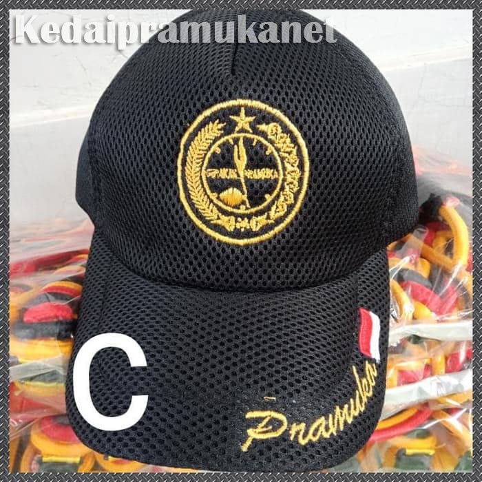 Jual Topi Jaring Hitam Logo Gerakan Pramuka Bulat | Shopee Indonesia